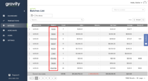 Batch Reporting · Gravity Payments Documentation