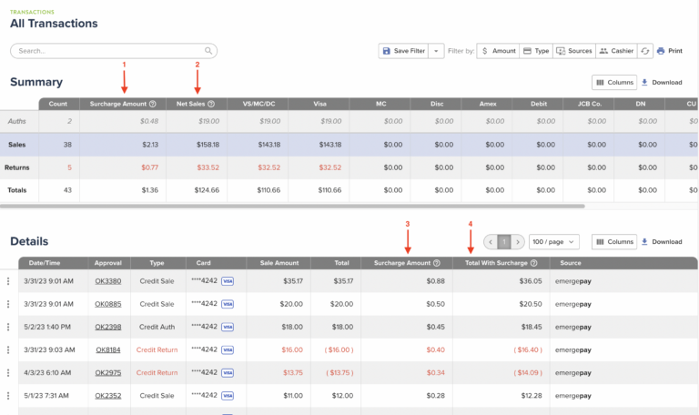 Transaction Reporting · Gravity Payments Documentation